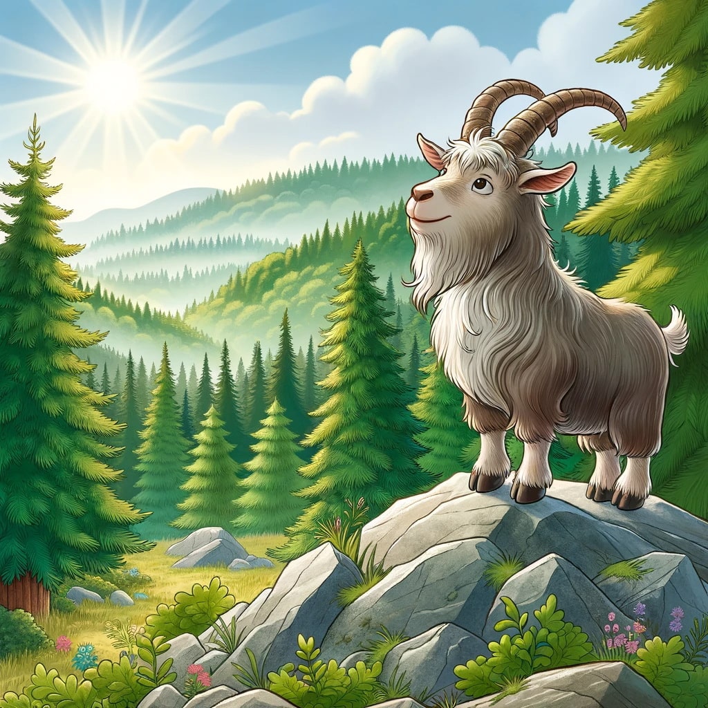 The Wise Goat and the Wolf | Mini Bedtime Stories