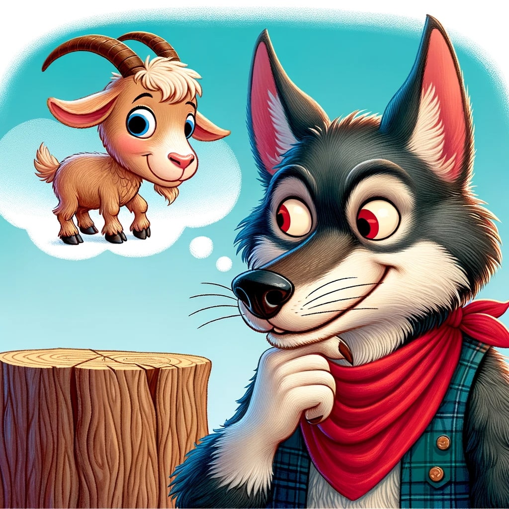 The Wise Goat and the Wolf | Mini Bedtime Stories